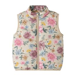name it M&auml;dchen Steppweste &raquo;NMFMYLANE VEST AOP3&laquo; 110