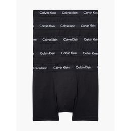 Calvin Klein Underwear Herren Trunk &raquo;TRUNK 5PK&laquo; Packung, 5er-Pack, 5 Stk. mit Logo-Elastikbund schwarz L (52), 5 Stk.