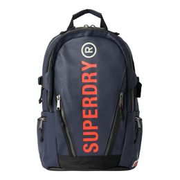 Superdry & Co Rucksack 'Tarp' Herren Gr&ouml;&szlig;e one size marine / orangerot / wei&szlig;
