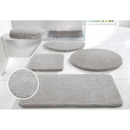 OTTO home Badematte &raquo;Merida, Badvorleger, Badezimmer Teppich&laquo; H&ouml;he 32 mm rutschhemmend beschichtet fu&szlig;bodenheizungsgeeignet schnell trocknend 