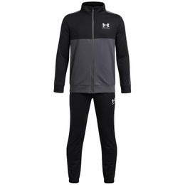 Under Armour Herren Trainingsanzug &raquo;UA RIVAL CB KNIT TRACK SUIT&laquo; mit durchgehendem Rei&szlig;verschluss, mit Taschen, mit bequemen B&uuml;ndchen XL