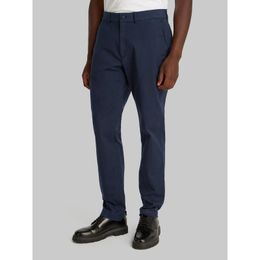 Calvin Klein Herren Chinohose &raquo;MODERN TWILL SLIM CHINO&laquo; mit Logopr&auml;gung blau 32, L&auml;nge 32