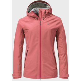Sch&ouml;ffel Sch&ouml;ffel Damen Outdoorjacke &raquo;2L Jacket Ankelspitz L&laquo; mit Kapuze rosa 38