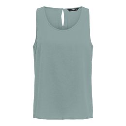 Only Damen Only Blusenshirt &raquo;ONLNOVA LIFE VIS S/L TOP SOLID&laquo; blau 34