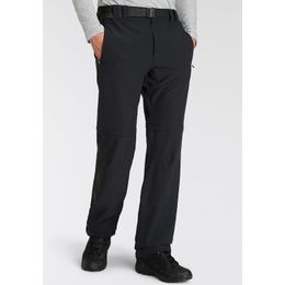 CMP Herren CMP Zip-off-Hose Elastisch & Atmungsaktiv grau 48, N-Gr