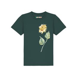 Watabout.kids T-Shirt 'Sonnenblume' Jungen Gr&ouml;&szlig;e 116 gelb / gr&uuml;n / dunkelgr&uuml;n