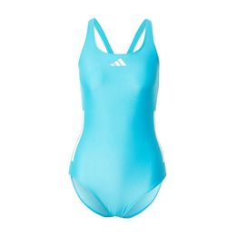 adidas Performance Active Swimsuit '3-Stripes C-Back' female Blue size 26