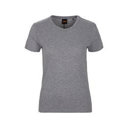 BOSS Orange Damen BOSS Orange T-Shirt &raquo;C_Esla&laquo; mit Rundhalsausschnitt grau XS