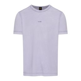 BOSS Orange Herren BOSS Orange T-Shirt &raquo;Tokks&laquo; mit BOSS Orange Markenlabel lila M
