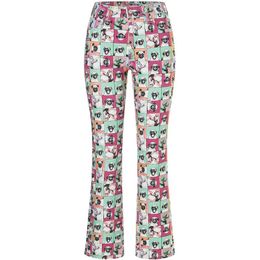 MAC Herren MAC High-waist-Jeans &raquo;DREAM KICK&laquo; mit Allover-Print 32, L&auml;nge 27