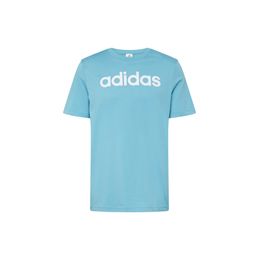 adidas Sportswear Sportshirt 'Essentials' Herren Gr&ouml;&szlig;e XXL hellblau / wei&szlig;