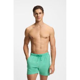 BOSS Herren BOSS Badeshorts &raquo;Iconic&laquo; mit Ges&auml;&szlig;tasche gr&uuml;n XXL (56), N-Gr