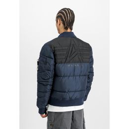 Alpha Industries Herren Bomberjacke &raquo;MA-1 Logo Puffer&laquo; S
