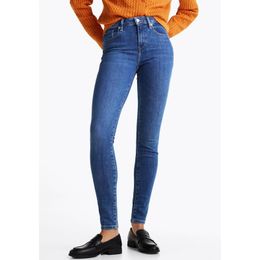 Tommy Hilfiger Damen Skinny-fit-Jeans &raquo;HERITAGE COMO SKINNY RW&laquo; mit Logo-Badge blau 28, L&auml;nge 34