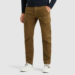 PME-Legend Pme Legend Herren PME LEGEND Cargohose &raquo;Nordrop Stretch Twill&laquo; mit Logo Stickerei braun 34, L&auml;nge 36
