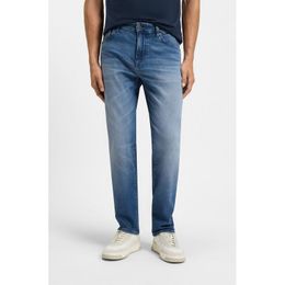 BOSS Orange Herren BOSS Orange Regular-fit-Jeans &raquo;Re Maine&laquo; mittlere Bundh&ouml;he, gerade Passform, authentische Waschung 40, L&auml;nge 32