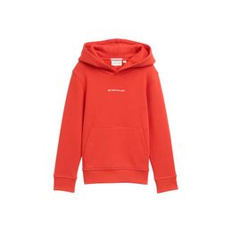 Tom Tailor Jungen Tom Tailor Sweatshirt, mit Kapuze und K&auml;ngurutasche rot 92/98