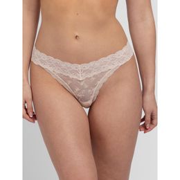 Dorina Damen Tanga &raquo;Lana Essential Lace&laquo; leicht transparent, mit Spitze, bequem, weich XL
