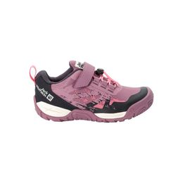 Jack Wolfskin M&auml;dchen Sneaker &raquo;VILLI ACTION LOW K&laquo; rosa UK1-EU33, Normalschaft