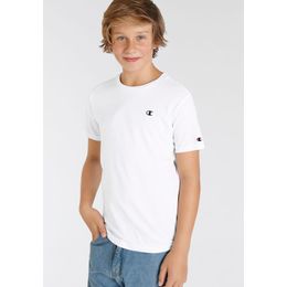 Champion Jungen T-Shirt Packung, 2 Stk. f&uuml;r Kinder schwarz-wei&szlig; XXL (176)