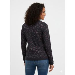 Ragwear Damen Sweatjacke &raquo;AVALINA FLOWERS O&laquo; XS