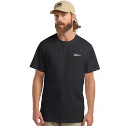 Jack Wolfskin Herren T-Shirt &raquo;ESSENTIAL T M&laquo; schwarz M (50)