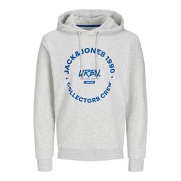 Jack & Jones Jack & Jones Herren Kapuzensweatshirt &raquo;JJSIMON SWEAT HOOD&laquo; grau XS