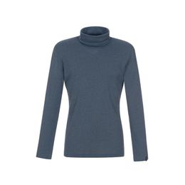 TRIGEMA Damen Rollkragenshirt &raquo;TRIGEMA Rollkragenshirt&laquo; 1 Stk. blau S