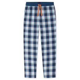 Schiesser Pyjamahose ' Mix Relax ' Herren Gr&ouml;&szlig;e L/XL blau / wei&szlig;