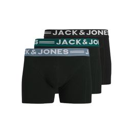 Jack & Jones Jack & Jones Herren Boxer &raquo;Sense Trunks&laquo; Packung, 3er-Pack, 3 Stk. Baumwollmischung, elastisches B&uuml;ndchen XXL, 3 Stk.