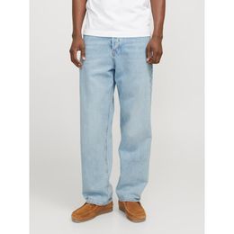 Jack & Jones Jack & Jones Herren Relax-fit-Jeans &raquo;JJIALEX mit cleanem Look und Taschenvielfalt&laquo; Baumwolle, relax fit blau 33, L&auml;nge 34