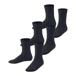 Falke Herren Falke Socken &raquo;Family&laquo; 3er Pack, 3 Paar tlg. mit Baumwolle, atmungsaktiv blau 31-34