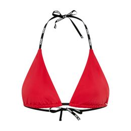 Hugo Underwear Damen HUGO Underwear Triangel-Bikini-Top &raquo;Pure&laquo; mit Logob&auml;ndern, herausnehmbare Polster M, N-Gr
