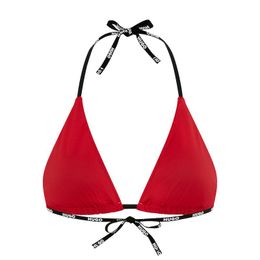 Hugo Underwear Damen HUGO Underwear Triangel-Bikini-Top &raquo;Pure&laquo; mit Logob&auml;ndern, herausnehmbare Polster M, N-Gr