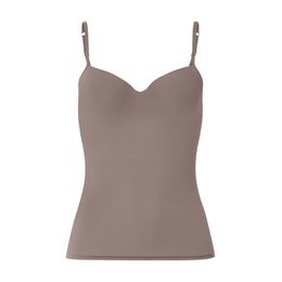 Hanro BH Top 'Allure' Damen Gr&ouml;&szlig;e 75 taupe Winterkleid