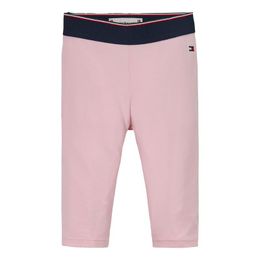 Tommy Hilfiger Jungen Leggings &raquo;GLOBAL STRIPE LEGG&laquo; mit Logo-Details rosa 68, N-Gr