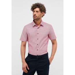Eterna Herren Kurzarmhemd &raquo;SLIM FIT&laquo; NON IRON (b&uuml;gelfrei) rot 42, Normalgr&ouml;&szlig;en