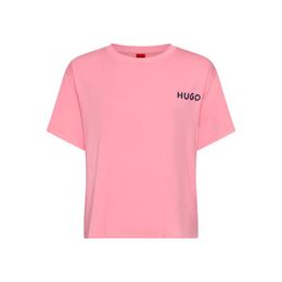 Hugo Underwear Damen HUGO Underwear Rundhalsshirt &raquo;UNITE_T-SHIRT&laquo; mit Logo-Print rot L