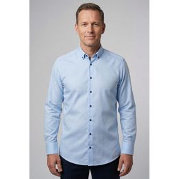 OLYMP Herren OLYMP Langarmhemd &raquo;Luxor&laquo; modern fit, Button-down-Kragen, Businesshemd 45, N-Gr