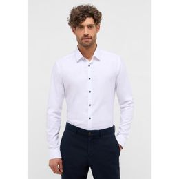 Eterna Herren Langarmhemd &raquo;SUPER SLIM&laquo; NON IRON (b&uuml;gelfrei) wei&szlig; 43, Normalgr&ouml;&szlig;en