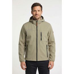 Camel Active Herren Camel Active Softshelljacke mit Kapuze mit Kapuze gr&uuml;n 56