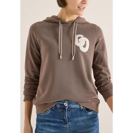 Cecil Damen Hoodie, mit Embroidery Detail und Kapuze M (40)