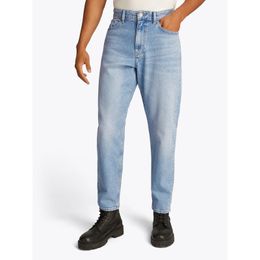Tommy Jeans Herren Gerade Jeans &raquo;Isaac Relaxed Tapered&laquo; Relaxed‐Fit‐Jeans mit konisch zulaufendem Bein blau 30, L&auml;nge 34