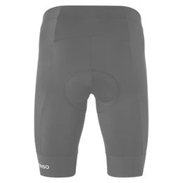 Gonso Herren Fahrradhose &raquo;Essential Shorts Kit M&laquo; Herren Rennradhose mit Sitzpolster, kurze moderne Radhose, Tight Fit schwarz L, Normalgr&ouml;&szlig;en