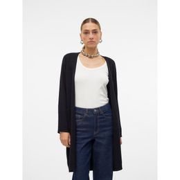 V&eacute;ro Moda Vero Moda Damen Longstrickjacke &raquo;VMSABA LS POCKET COATIGAN GA NOOS&laquo; schwarz M