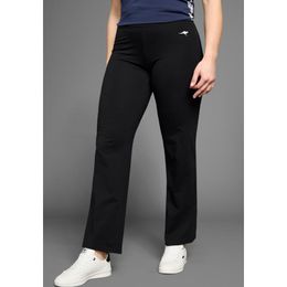 Kangaroos Damen Kangaroos Jazzpants Bootcut gro&szlig;e Gr&ouml;&szlig;en schwarz 58, N-Gr