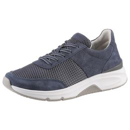 Rollingsoft Damen rollingsoft Keilsneaker , Freizeitschuh, Halbschuh, Schn&uuml;rschuh, Logoschriftzug an der Ferse blau 38