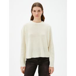 KOTON Pullover Damen Gr&ouml;&szlig;e M ecru