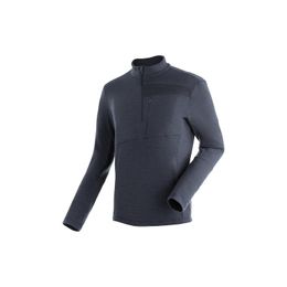 Maier Sports Damen Funktionsshirt &raquo;Skutvik HZ M&laquo; funktionaler Midlayer f&uuml;r Herren, hohe Atmungsaktivit&auml;t blau 48