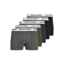 Jack & Jones Jack & Jones Herren Trunk &raquo;JACBASIC WHITE WB TRUNKS 5 PACK NOOS&laquo; Packung, 5 Stk. gr&uuml;n XXL, 5 Stk.